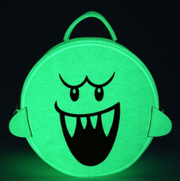 Loungefly | Bags | Disney Parks Super Mario Glow In The Dark Mini ...